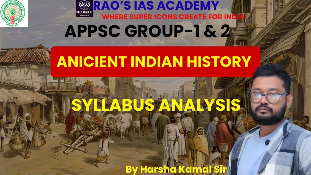 Ancient Indian History syllabus analysis for Appsc Group-1 &2 # ...