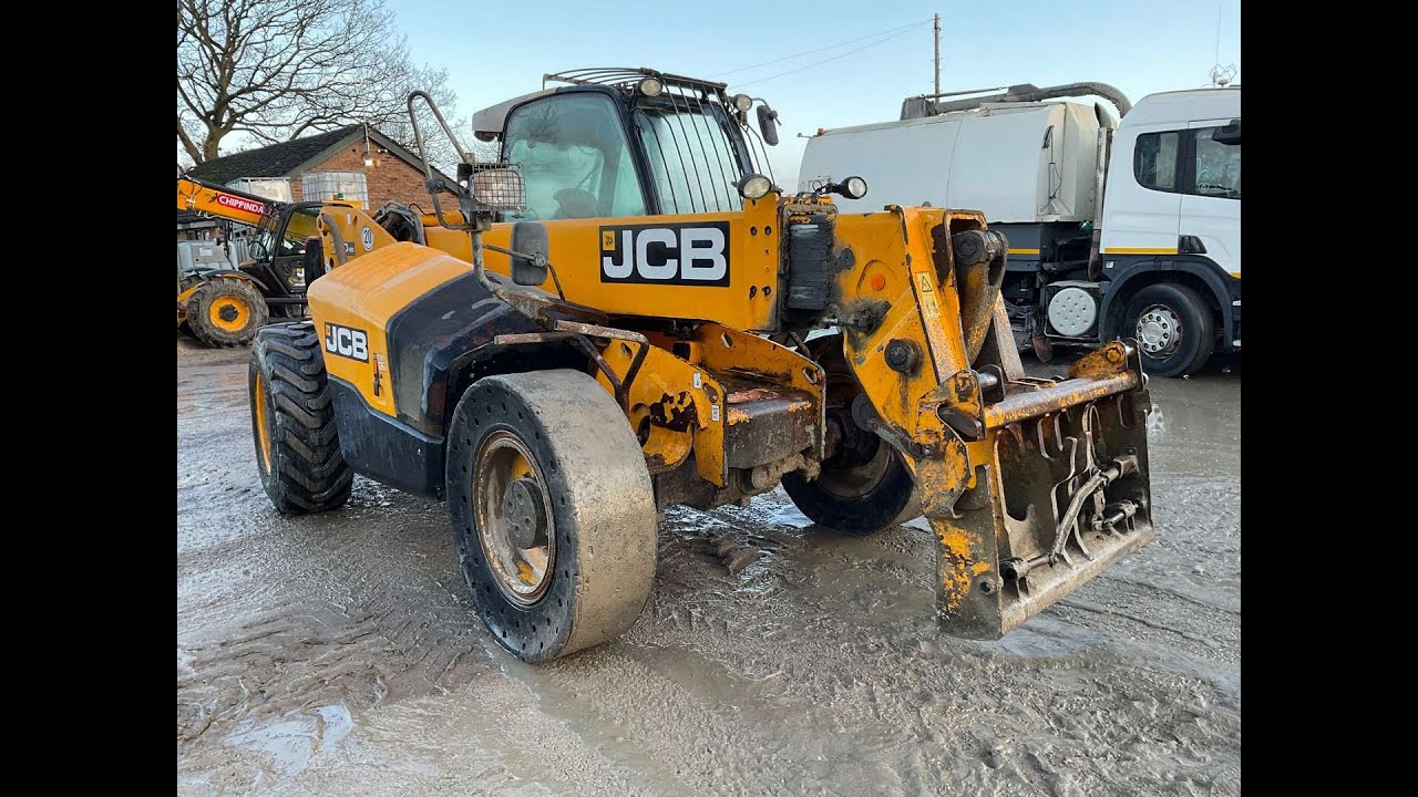JCB 550-80 Wastemaster Telehandler 4860 2 - YouTube