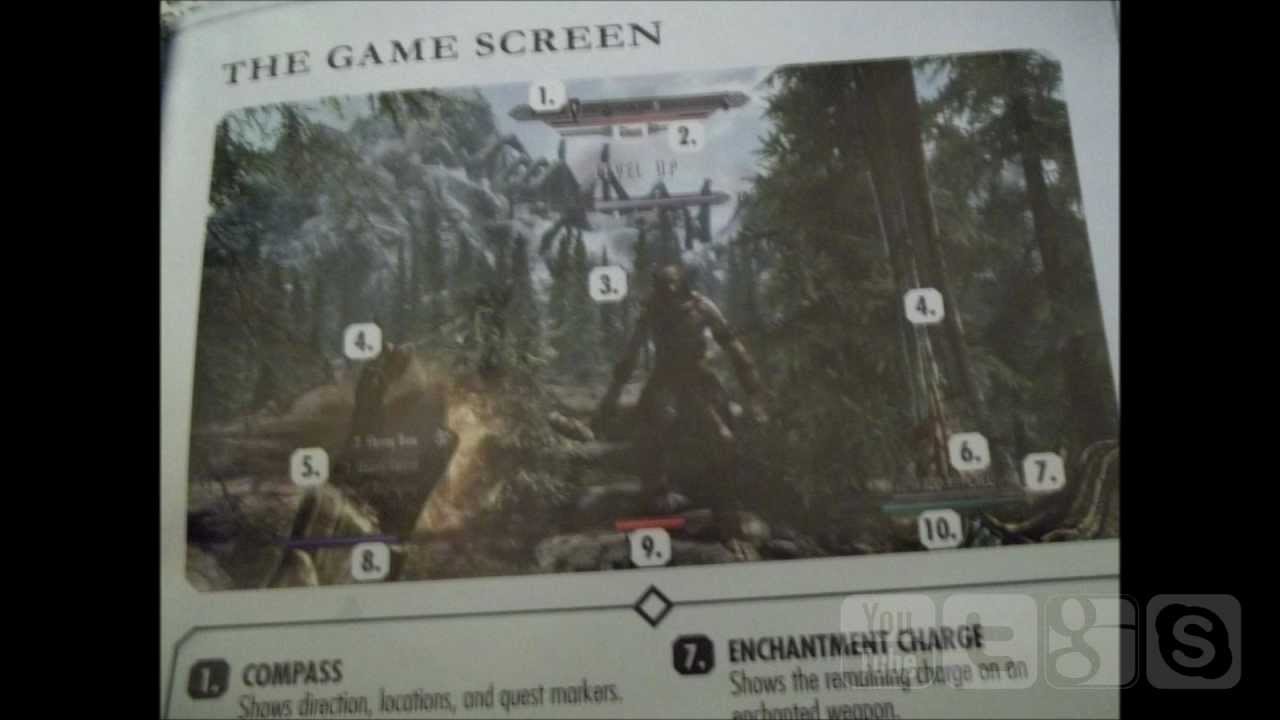 The Elder Scrolls V Skyrim: Manual [HD] - YouTube