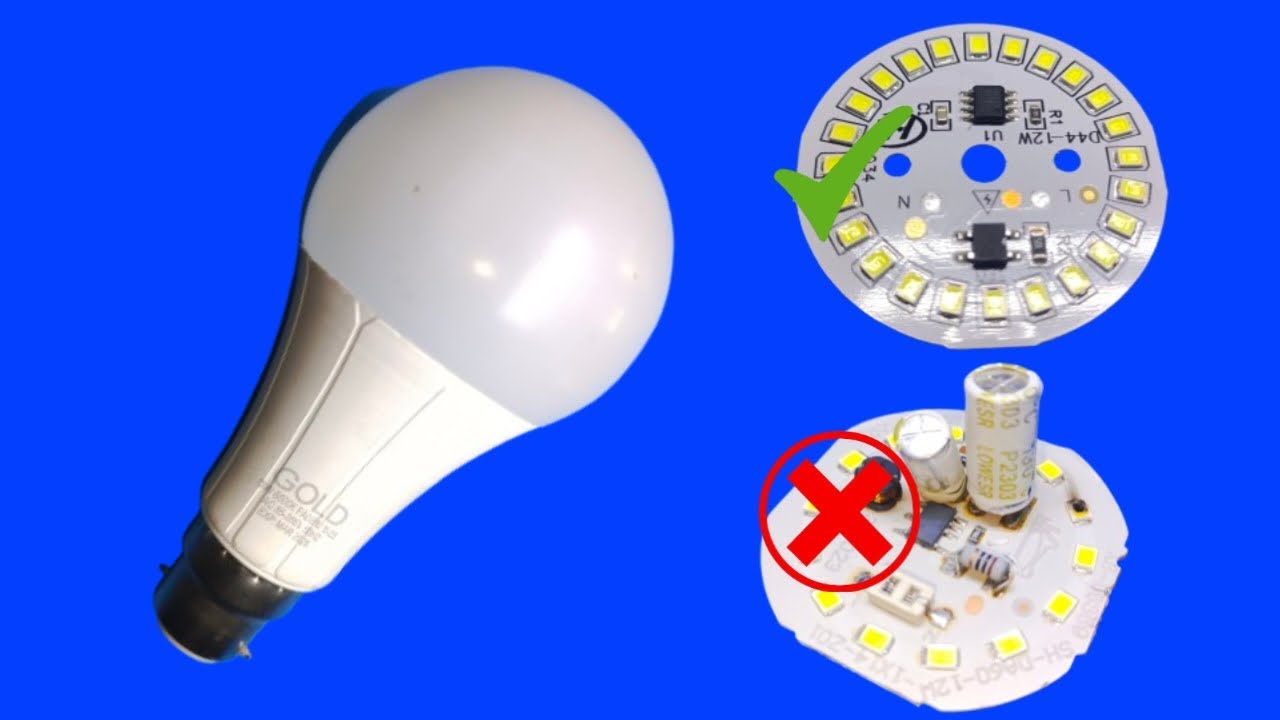 how to repair dead led bulb || how to repair dead led bulb at home ...