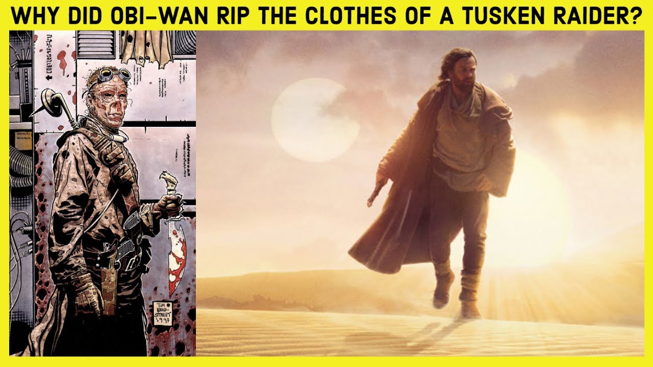 Why Did Obi-Wan Kenobi Rip The Clothes Off A Tusken Raider? #shorts ...