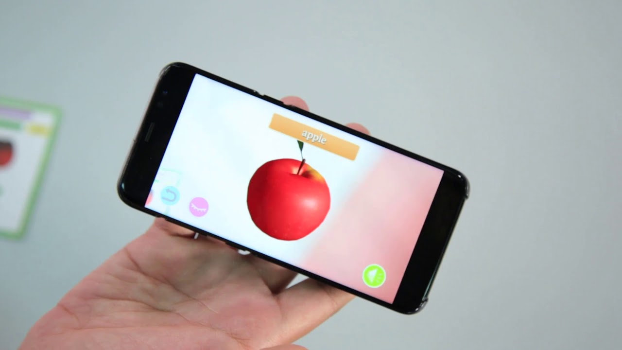 360ed's Augmented Reality 3D FlashCards Demo - YouTube