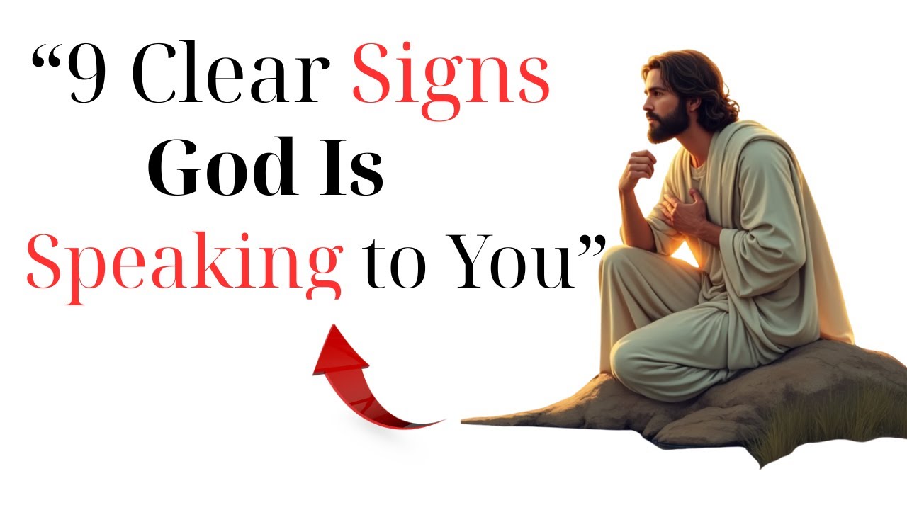 9 Clear Signs God Is Speaking to You – Don’t Miss This! - YouTube
