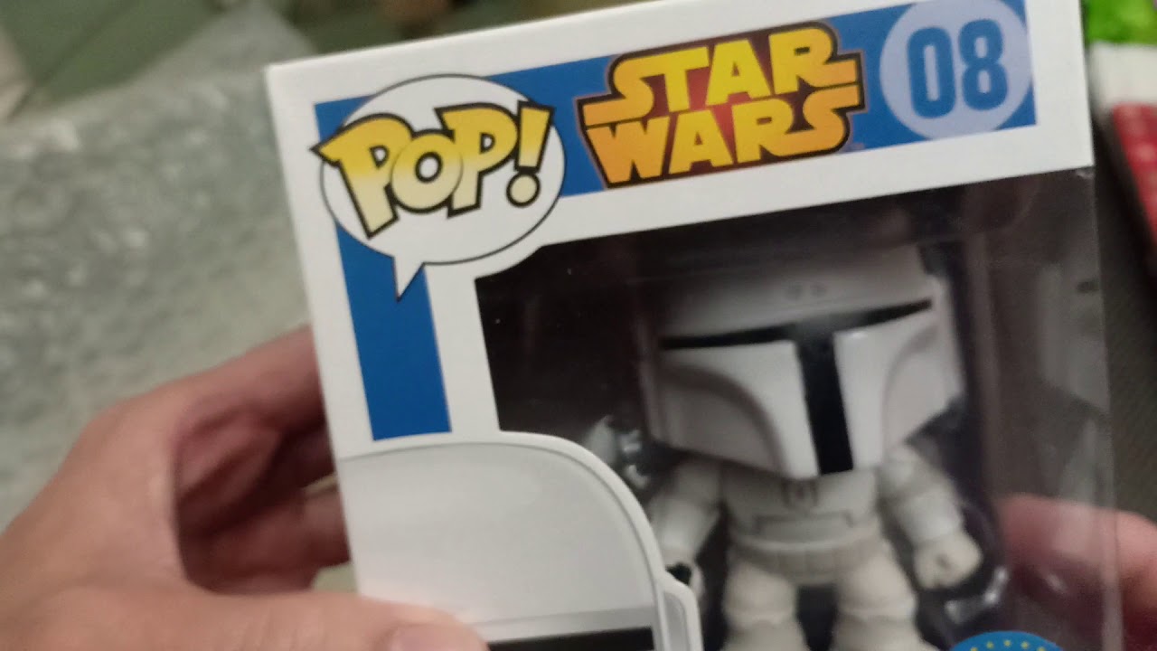 Star Wars Boba Fett Prototype Funko Pop 08 - YouTube