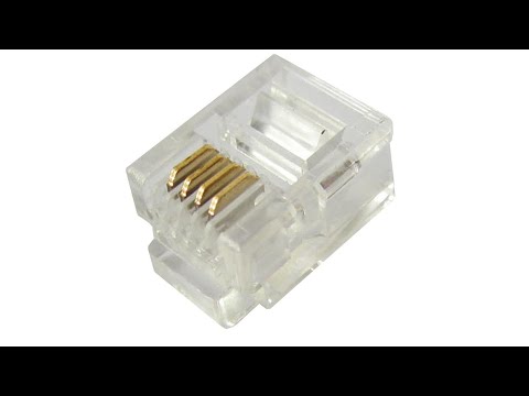 CAT3 6P4C UTP modular plug