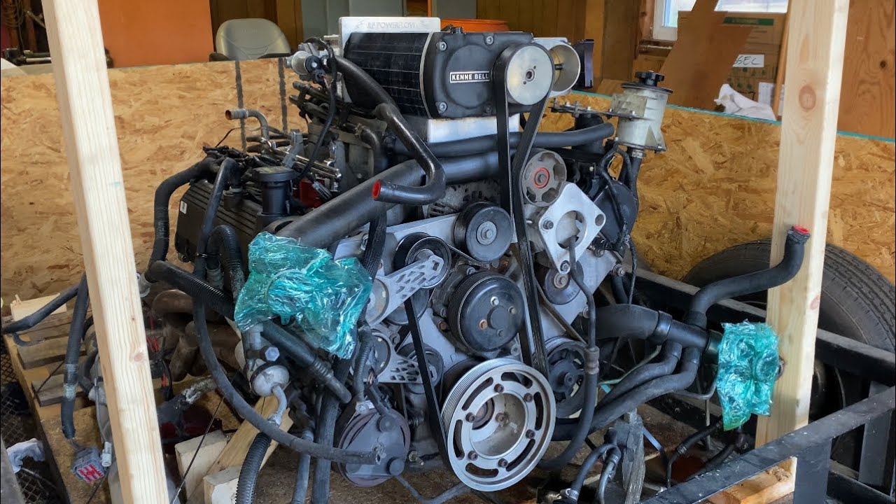Unboxing my new Ford Lightning motor with a Kenne Bell supercharger ...