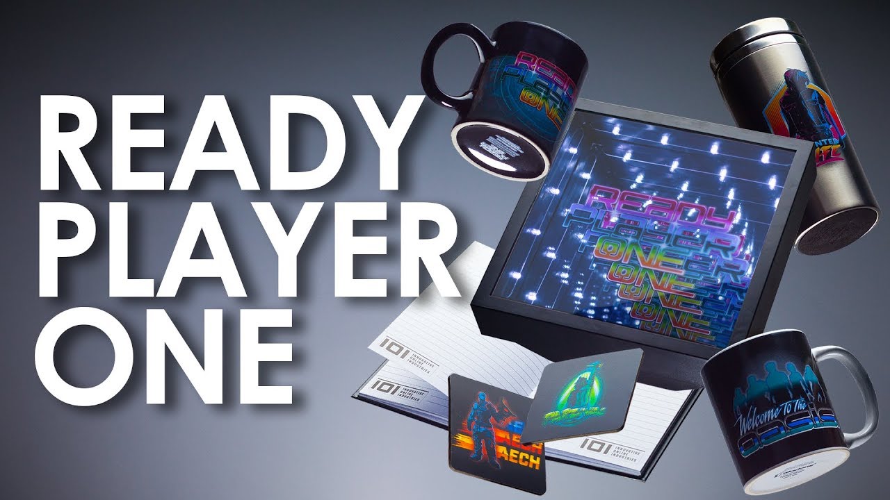 Ready Player One Movie Merchandise Unboxing | Paladone - YouTube