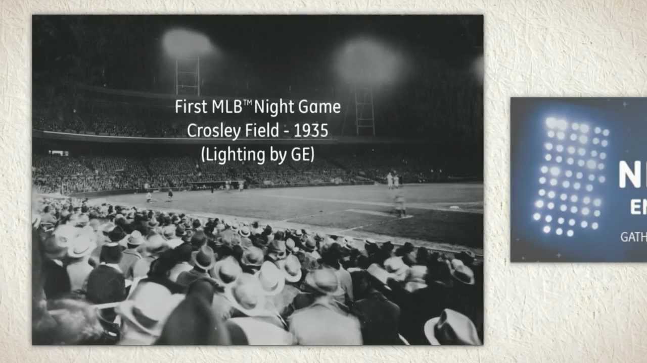 At Major League Baseball's First Night Game, GE Sparked a Lighting ...