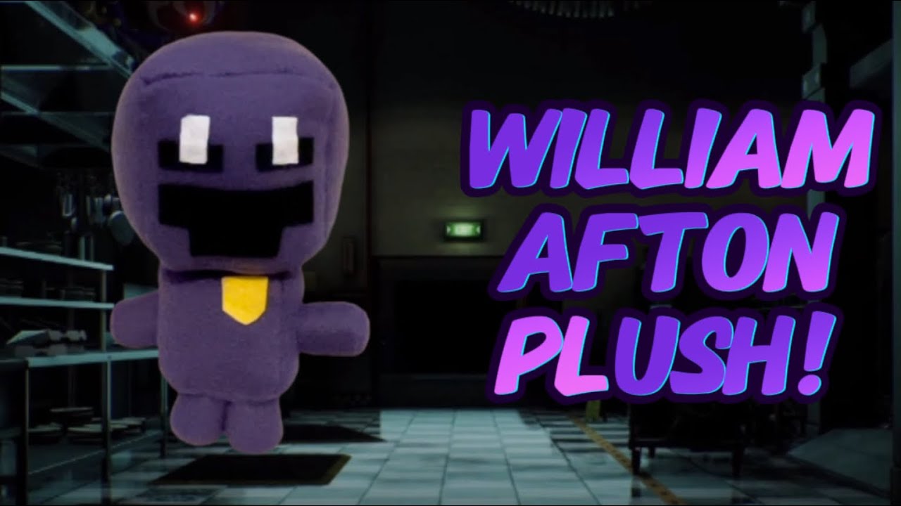 CUSTOM William Afton Plush! - YouTube
