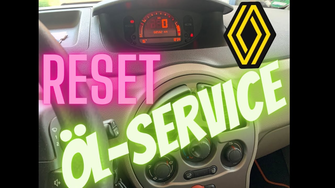 Renault Kangoo Service Zuruckstellen