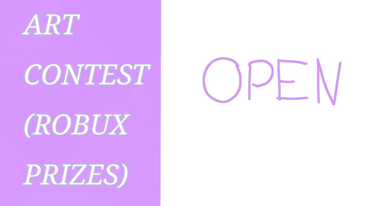 ART CONTEST (ROBUX PRIZES) #arumay24artcomp Due May 21st - YouTube