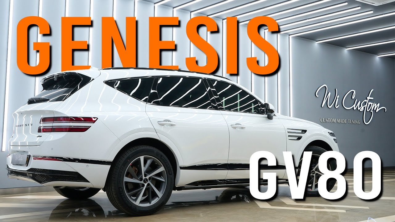 제네시스 GV80 [썬팅 / PPF / 블랙패키지 / 방음] 전체PPF편 #genesis #gv80 #ppf #방음 - YouTube