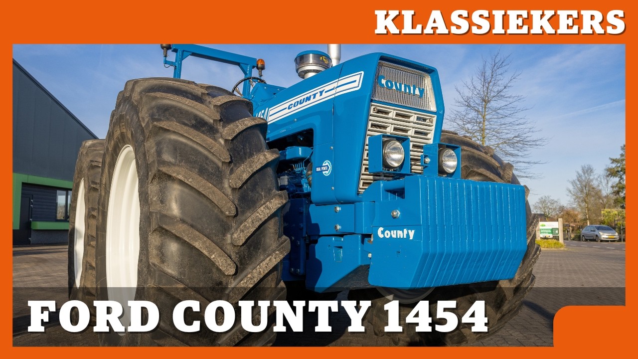 Massieve klassieker Ford County 1454 - YouTube