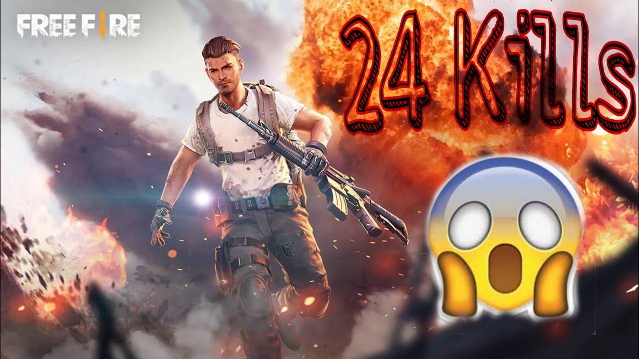 Free Fire 🔥 24 kills || Pro Gaming || मारो मुझे मारो 🤣 - YouTube