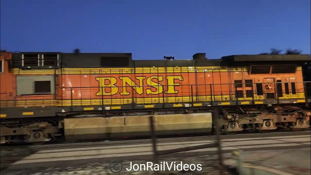 1/24/23 Pre: EB UP stack from harbor passes Mission Mill Rd with UP 6508 & BNSF 4146(2) - YouTube