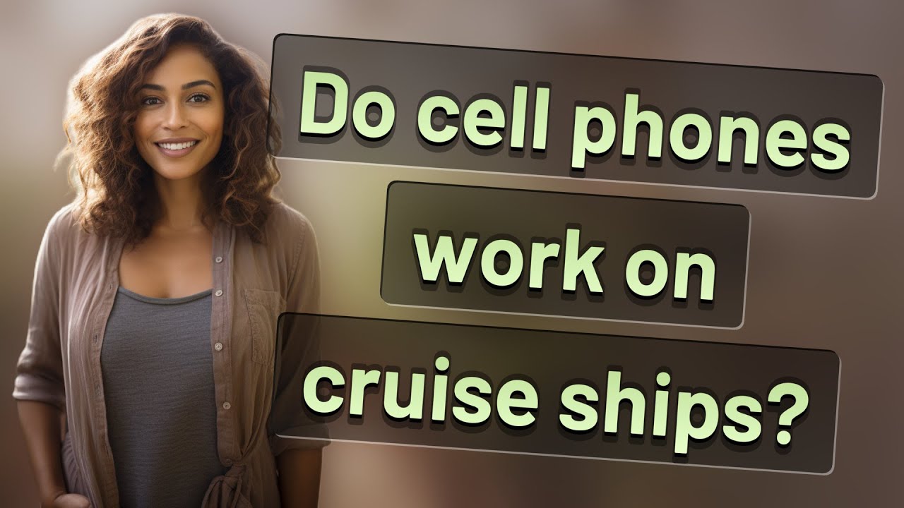 Do cell phones work on cruise ships? - YouTube