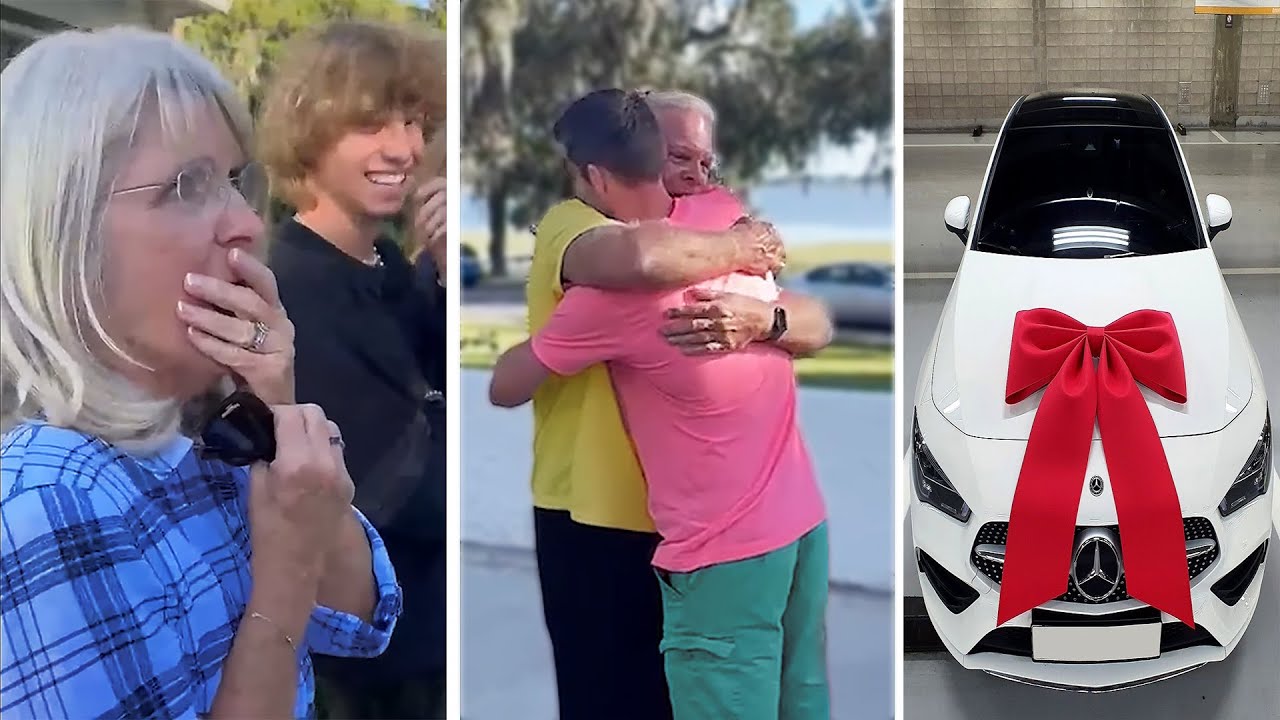 Surprising Parents With Their Dream Car - YouTube