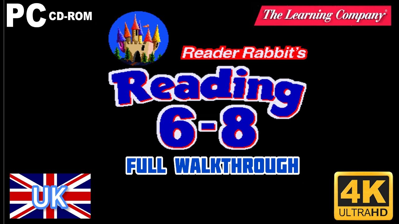 Reader Rabbit Reading Ages 6-8 (UK) [PC] Full Walkthrough - 4K60ᶠᵖˢ UHD ...