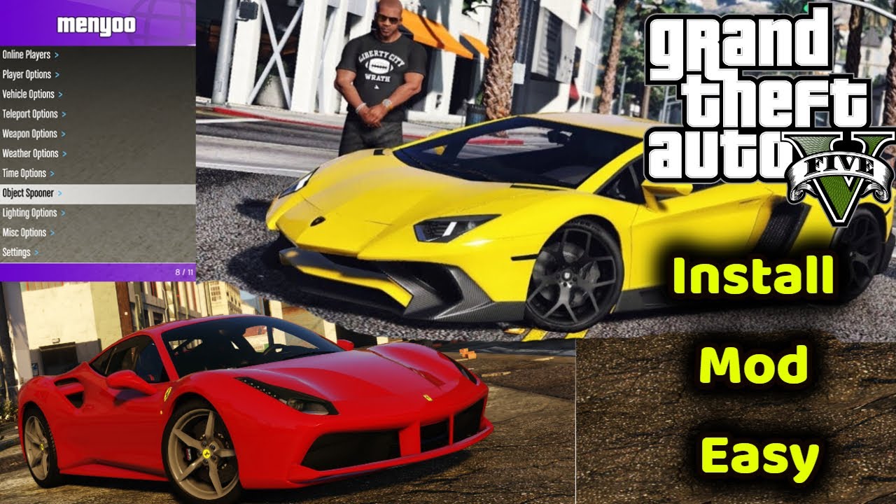 How To Install MOD Menu In GTA V | [Easy Way] - YouTube