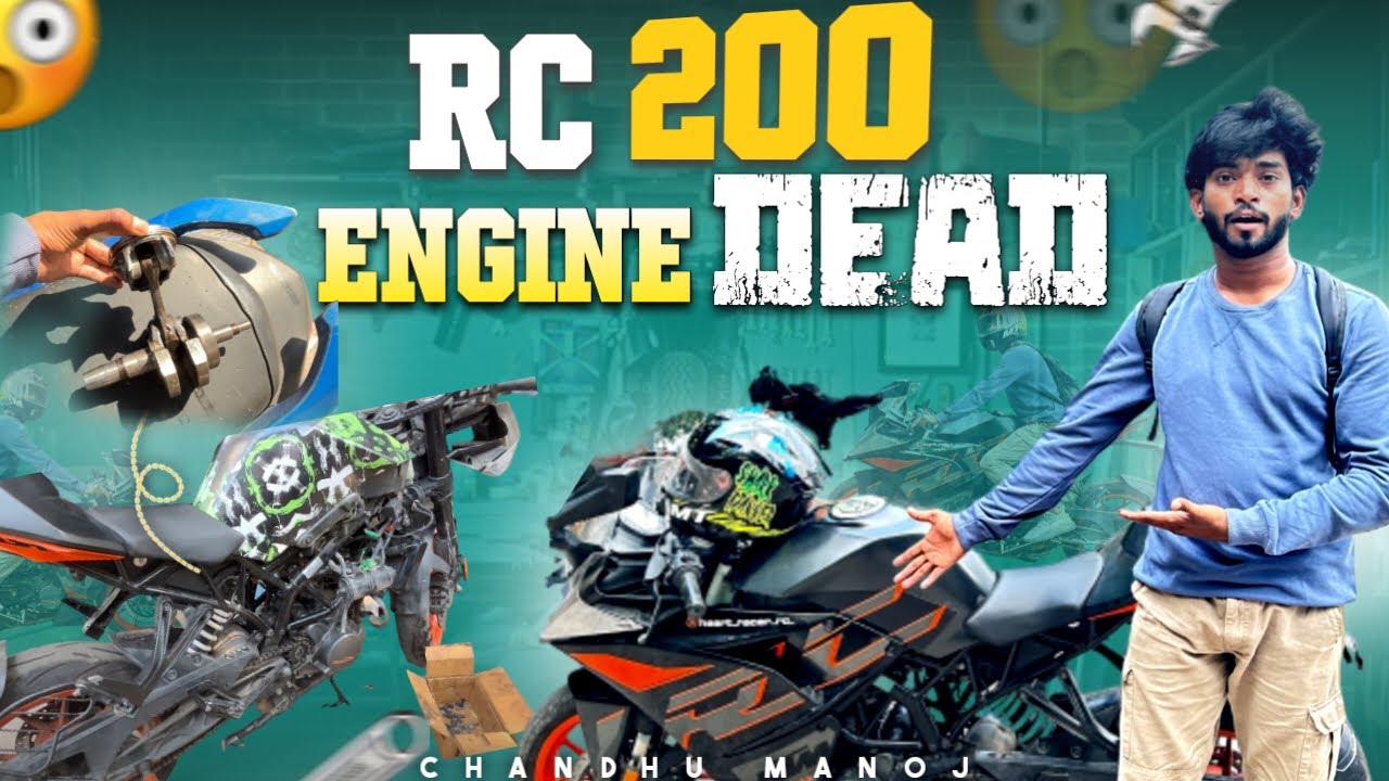 KTM RC200 Engine was dead ☠️ BS6 ||Telugu Moto vlogging - YouTube