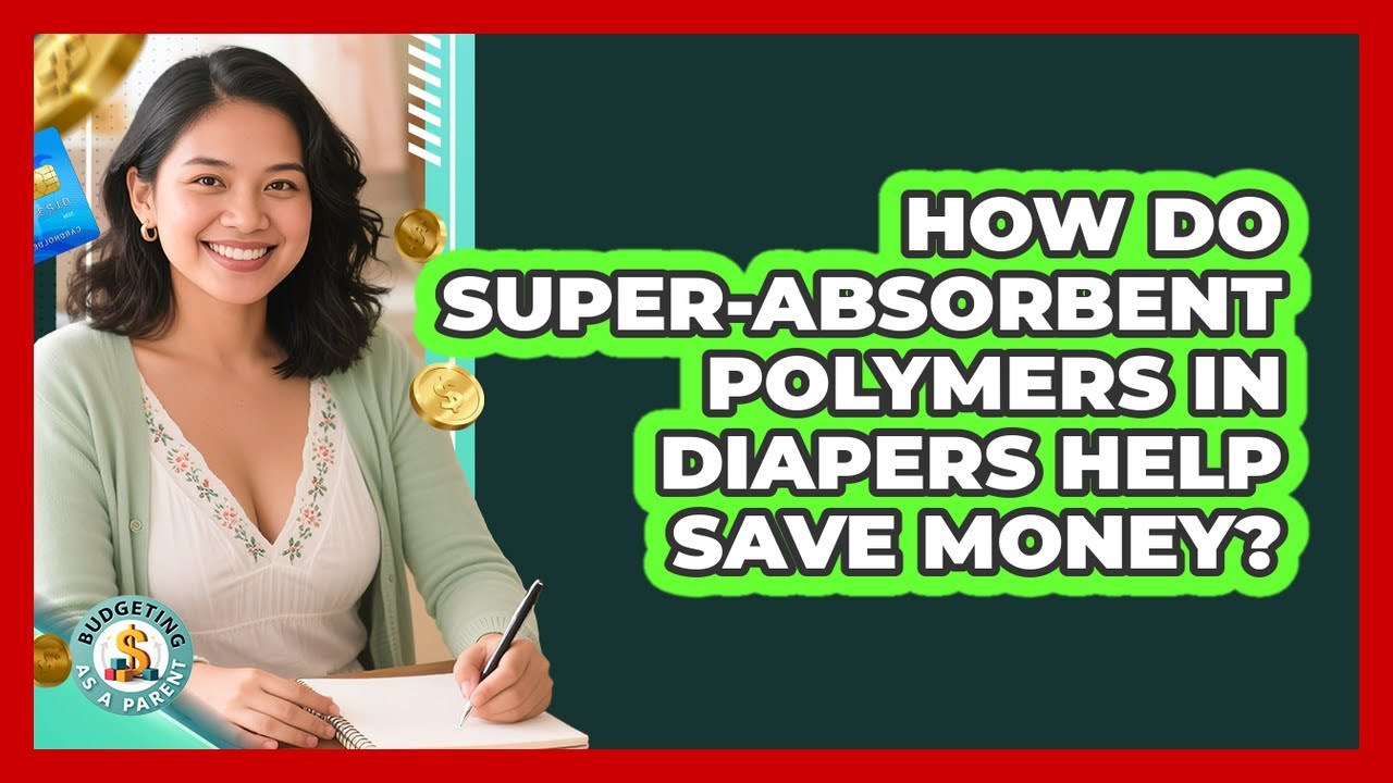 How Do Super-absorbent Polymers In Diapers Help Save Money? - Budgeting ...