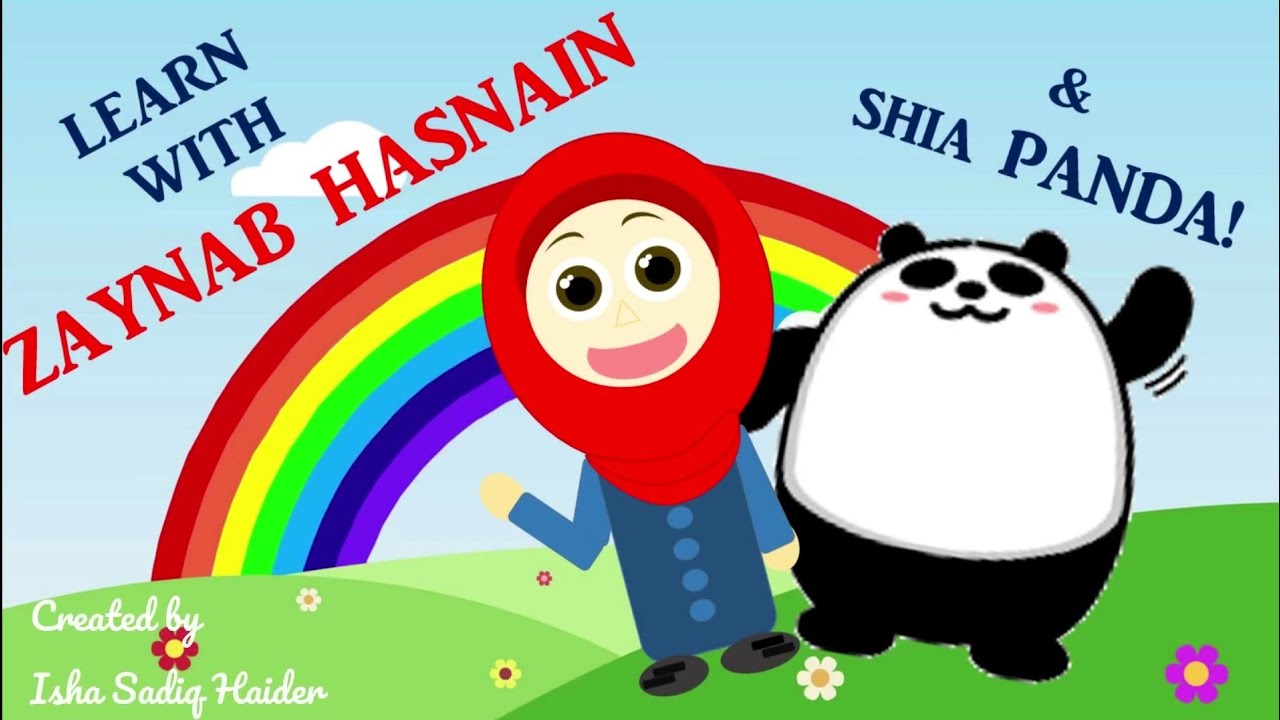 ZIARAT FOR SHIA KIDS | EP 6- ZAYNAB & SHIA PANDA CARTOON | 14 MASUMEEN ...