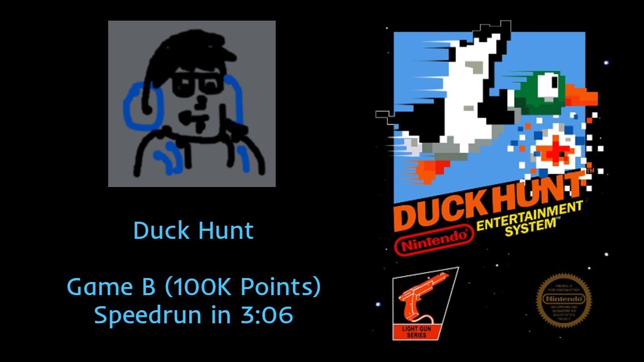 Duck Hunt - Game B, 100,000 Points in 3:06 - YouTube