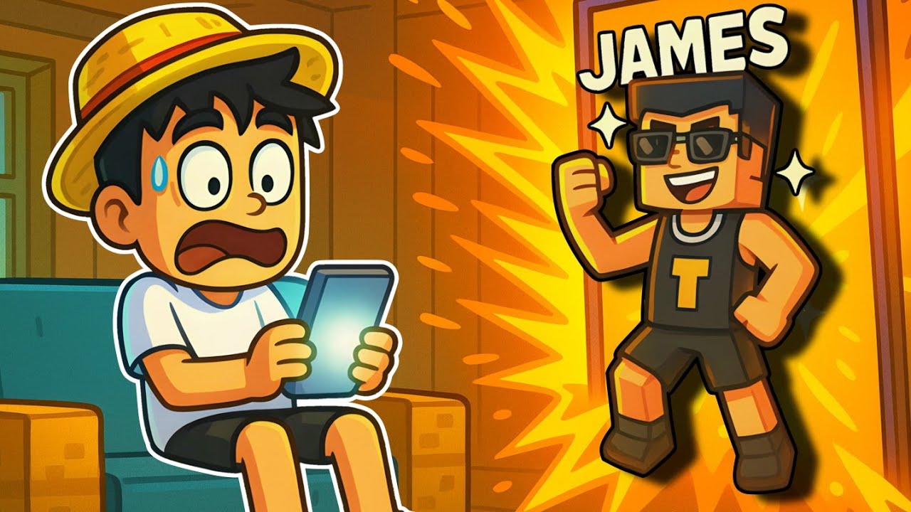 James Becomes FAMOUS In Minecraft! (Tagalog) - YouTube