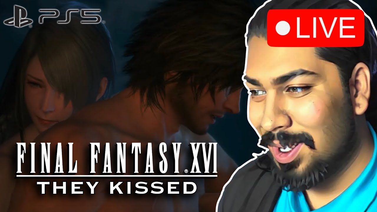 🔴 CLIVE AND JILL KISS SCENE! || Final Fantasy XVI [LIVE] - YouTube
