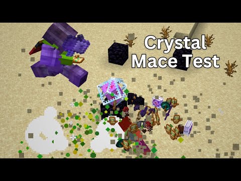 Crystal PvP Tiertest only using The Mace - YouTube