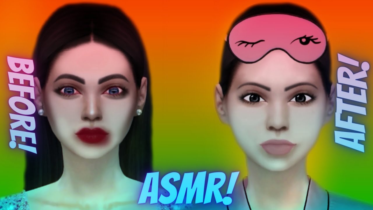 Eyelid sebum treatment ASMR | ASMR skin care animation | ASMR treatment ...