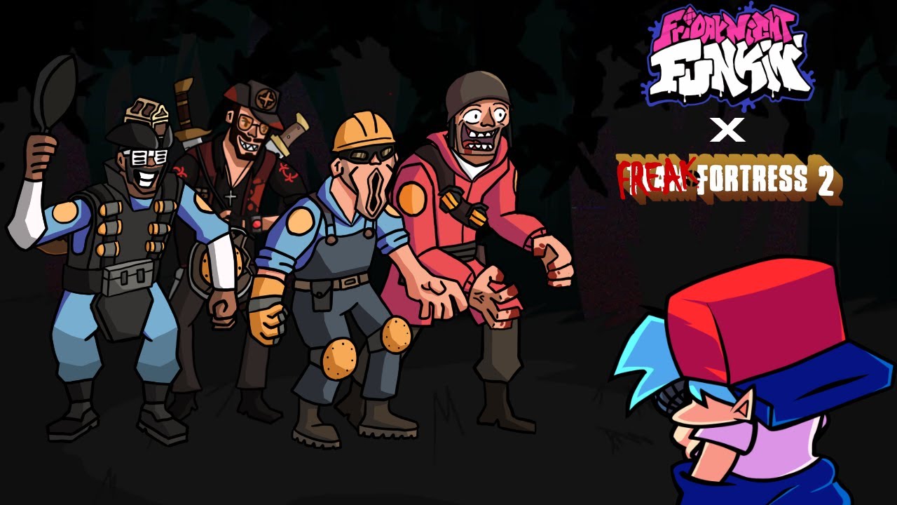 (OUTDATED) FNF x Freak Fortress 2 - "Triple Freaks" Triple Trouble ...