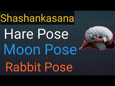 Shashankasana | Hare Pose | Rabbit Pose | Moon Pose | Benefits ...