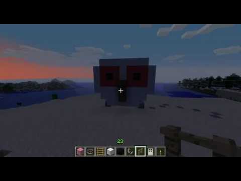 Minecraft owl statue - YouTube