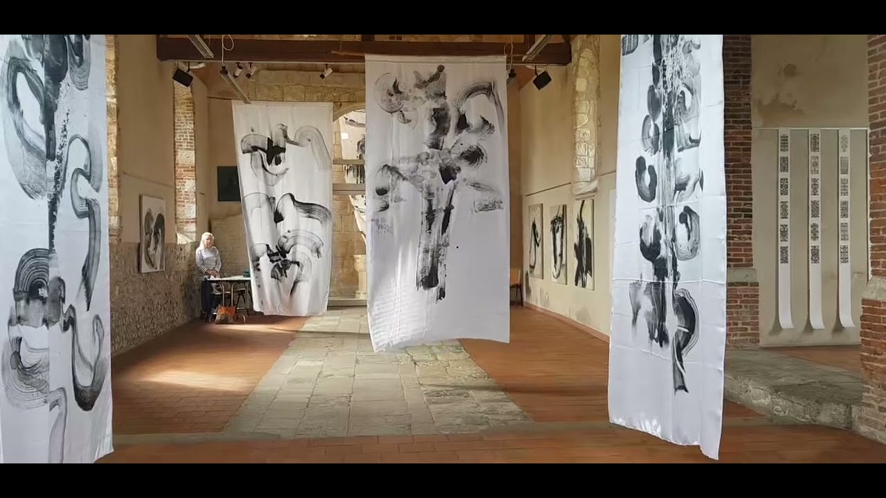 Film de l'exposition " Anne Guerrant invite Stéphane Talbot " - YouTube
