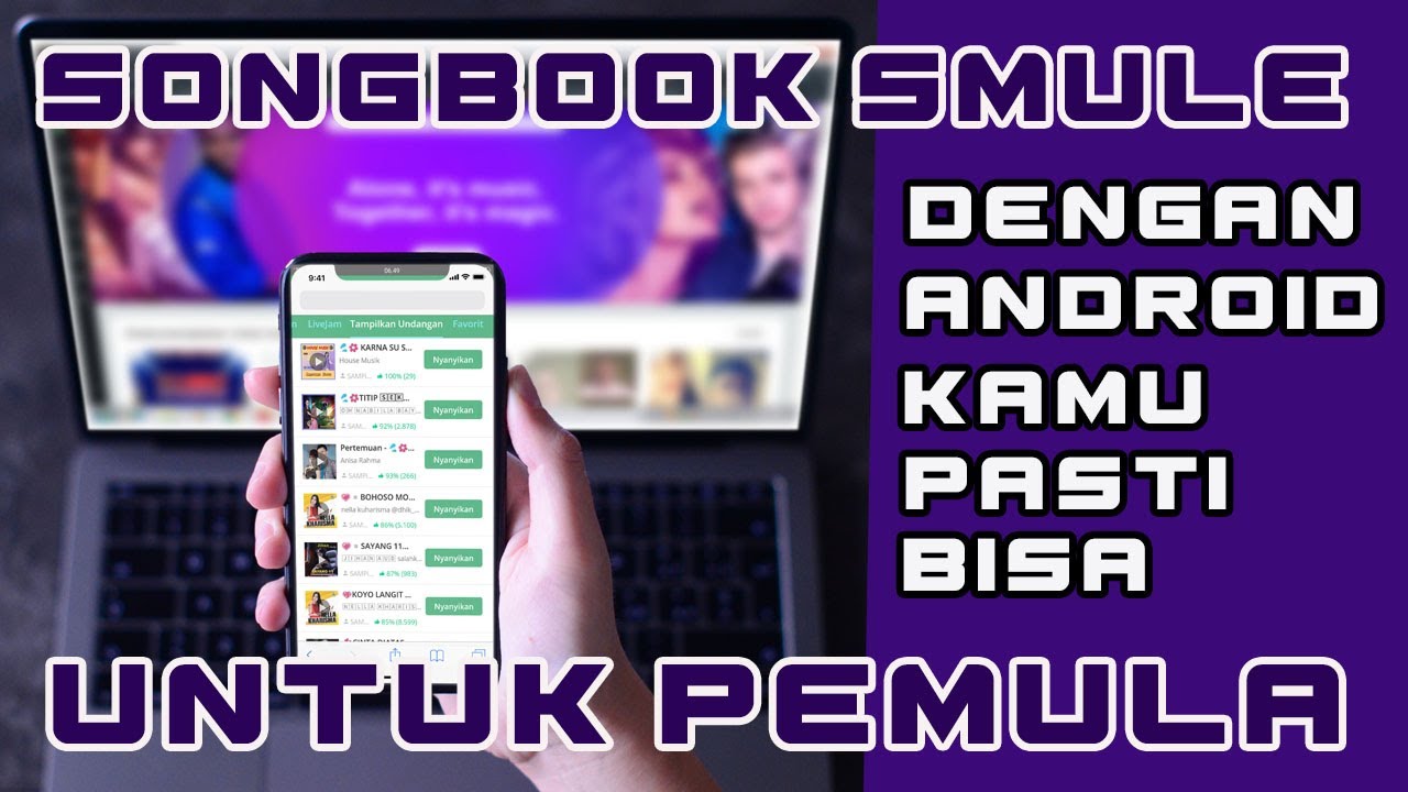 Terbaru Cara Buat Songbook Smule Di Hp Android - YouTube