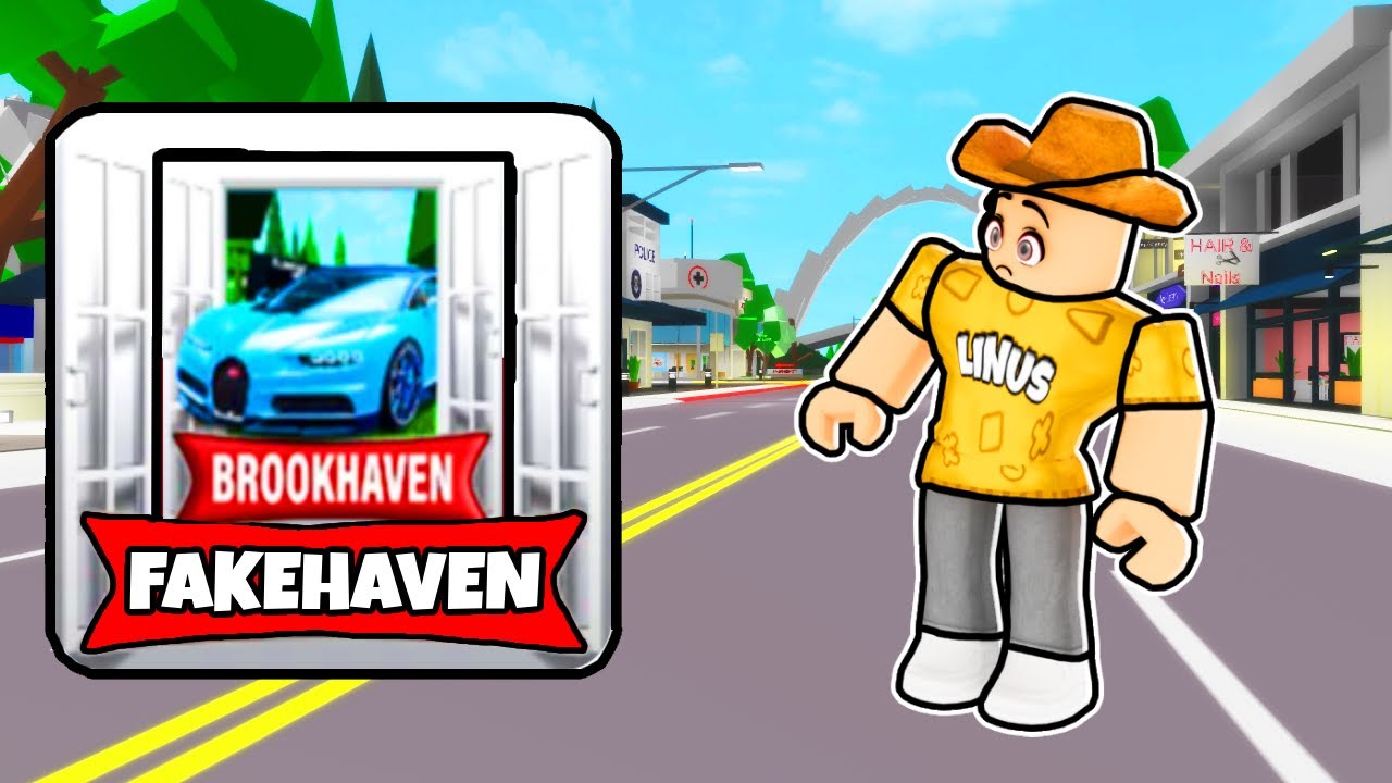 TESTAR FAKE BROOKHAVEN - Roblox Svenska - YouTube