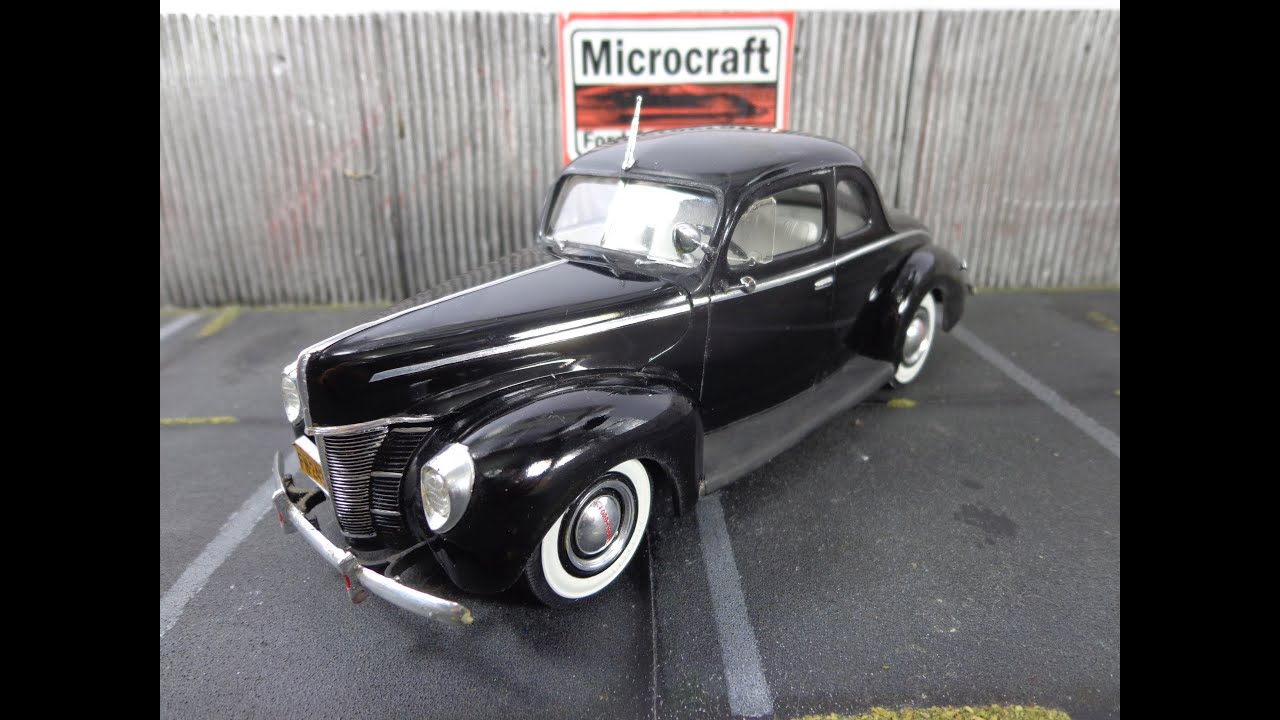 Built Kit Review: AMT 1940 Ford Coupe and next build defining. - YouTube