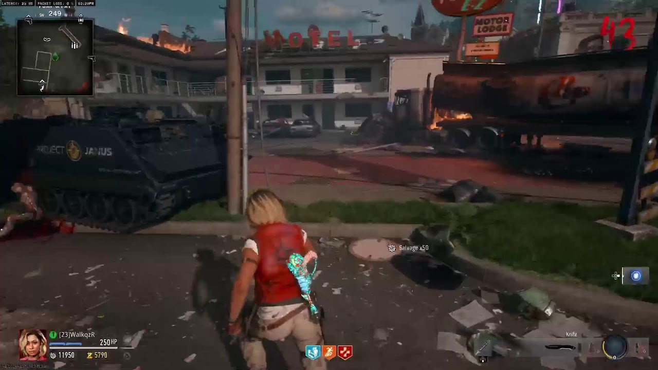 Bo6 Zombies Round 100 Run! - YouTube
