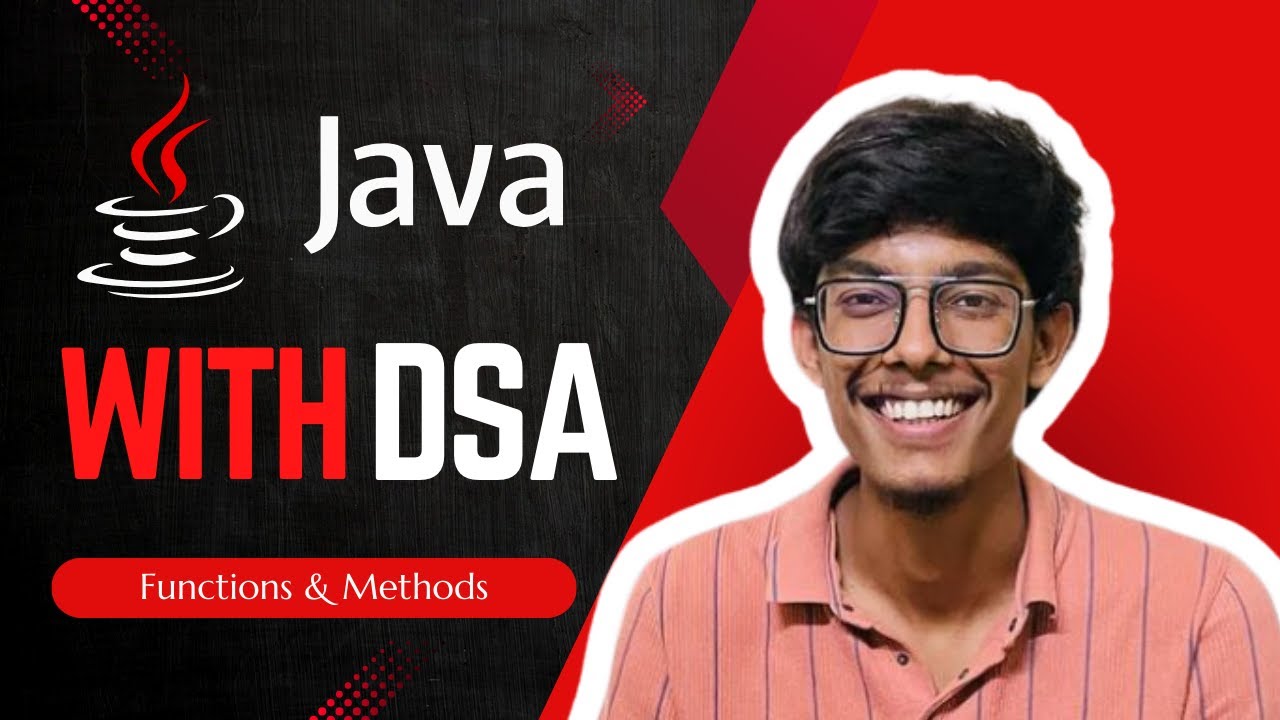 #13 Functions & Methods in Java | Understanding Static & Types of ...