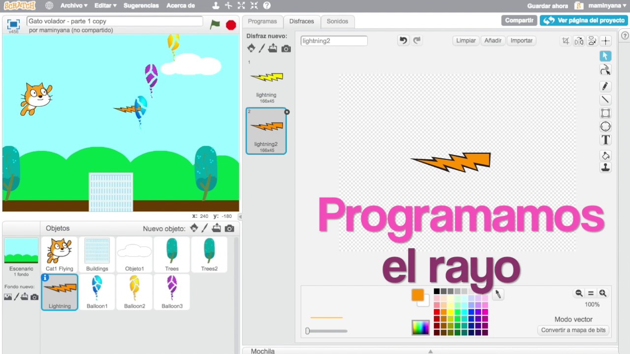 9- Tutorial Scratch: Supergato Parte 2 - YouTube