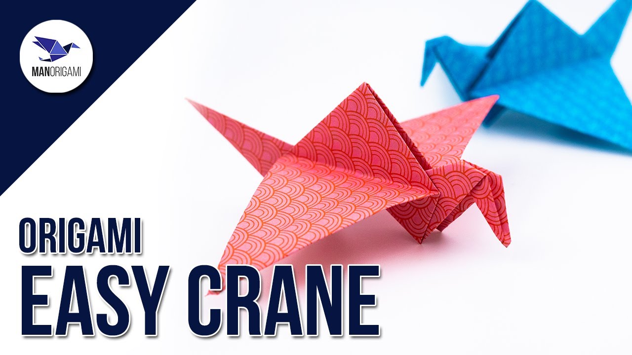 How to make a paper crane - Origami Tutorial - YouTube