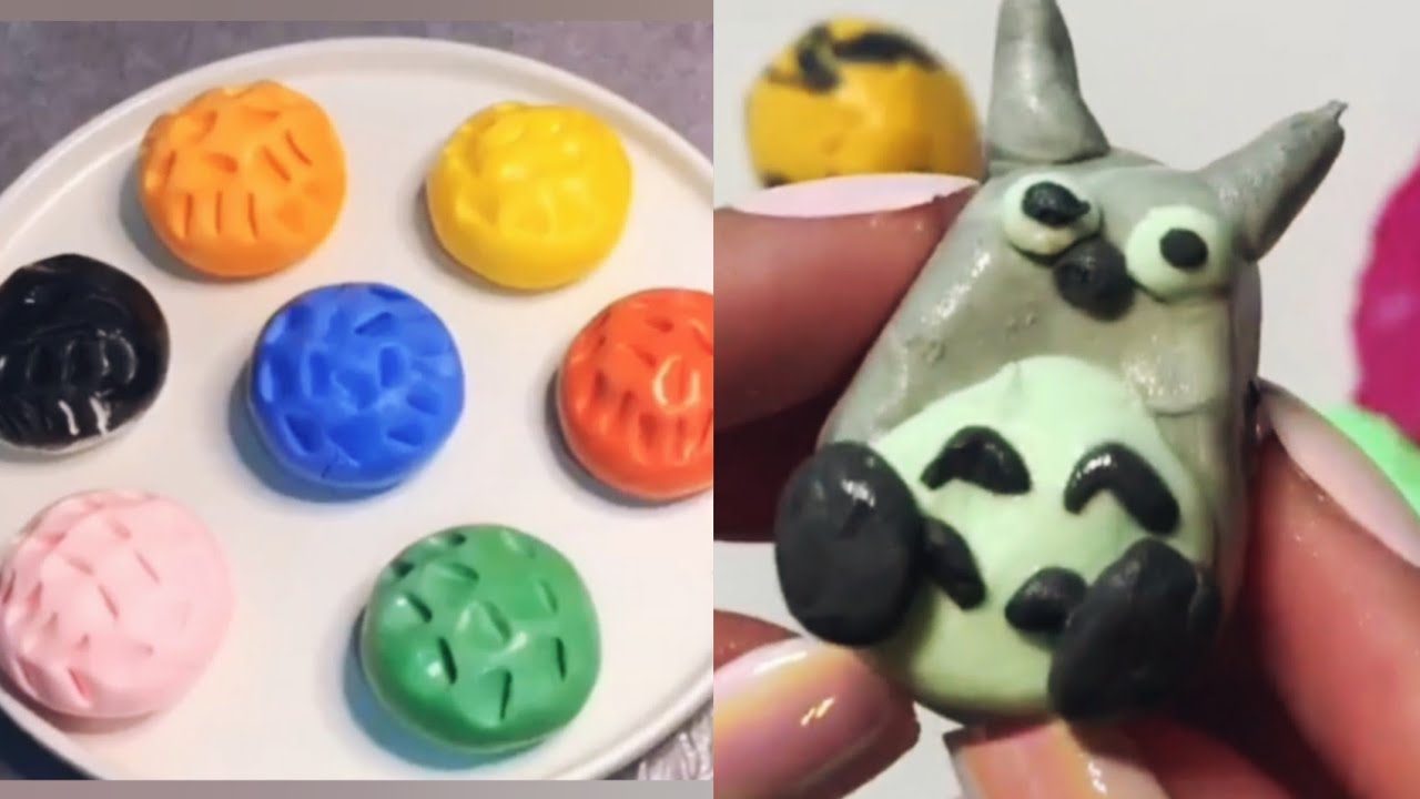 CLAY CRACKING COMPILATION ASMR SATISFYING [8] - YouTube