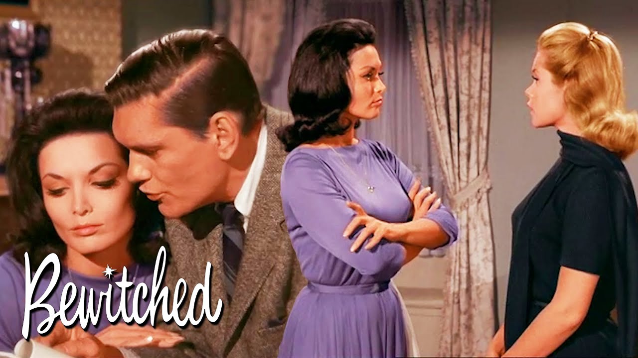 Samantha Saves Darrin From A Witch | Bewitched - YouTube