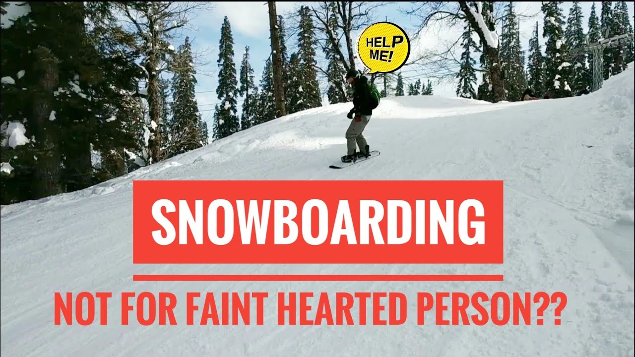 SNOWBOARDING IN GULMARG INDIA|| WANT TO LEARN SNOWBOARD|| SNOWBOARDING ...