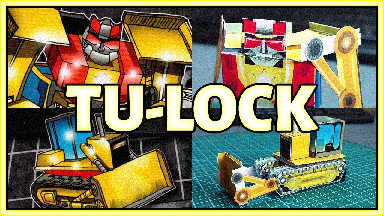 Tu-Lock! | Speed Build | Jomike Tejido's Foldabots (TB5:13) # ...