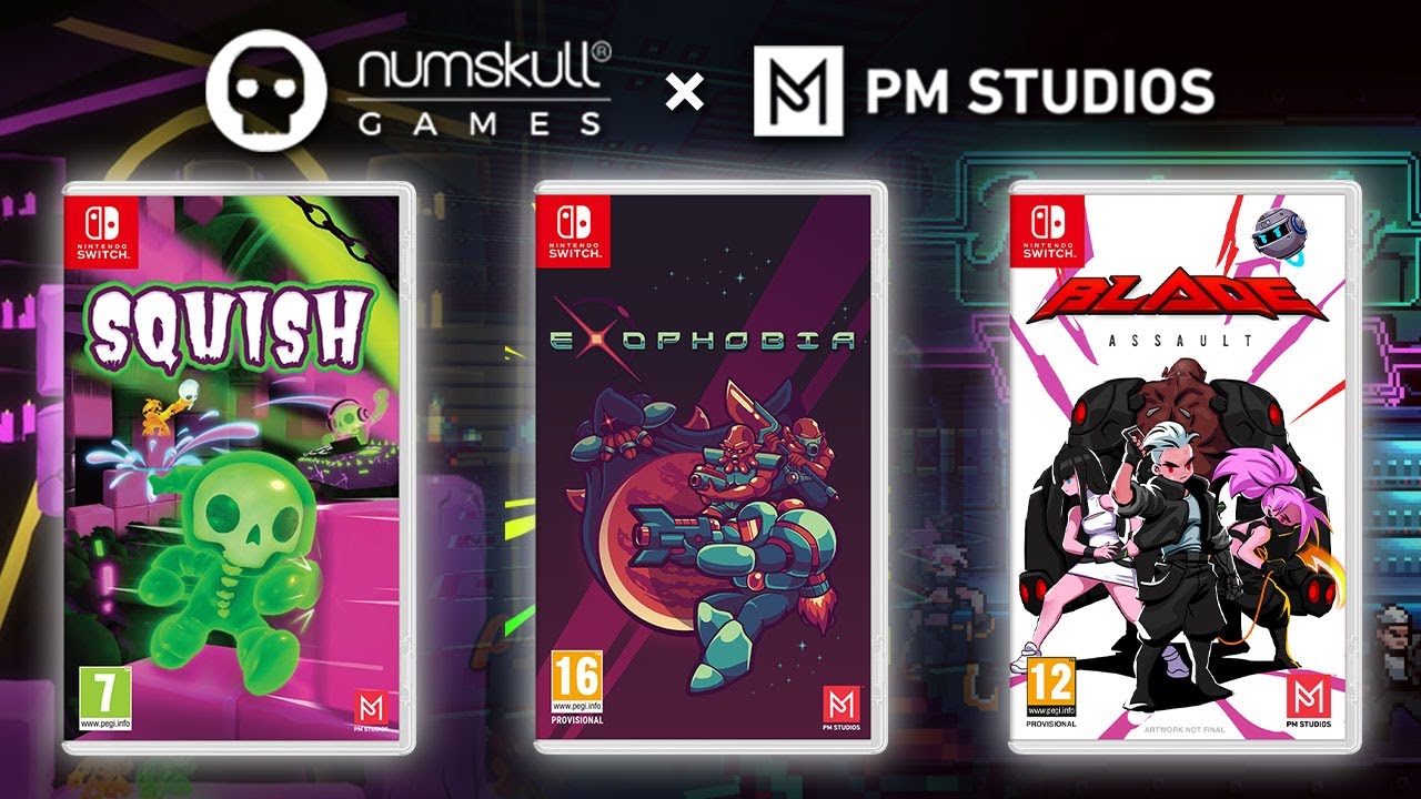 Three new titles from Numskull Games & PM Studios - YouTube