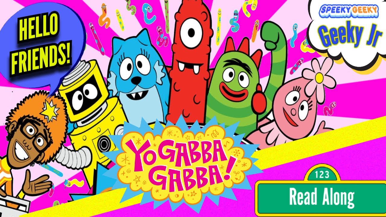 Yo Gabba Gabba: Triple Feature (VO Read-Along) ~ Muno ~ Brobee ~ Plex ...