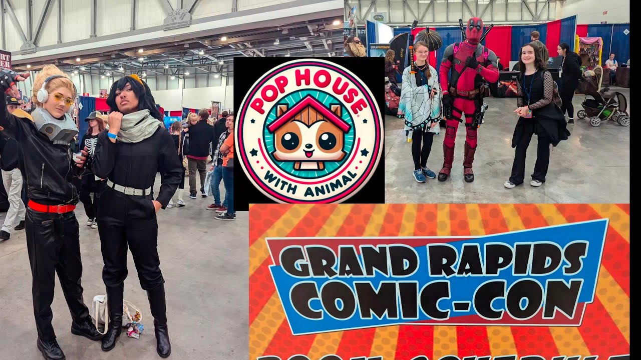 Grand Rapids Comic Con 24🎉 - YouTube