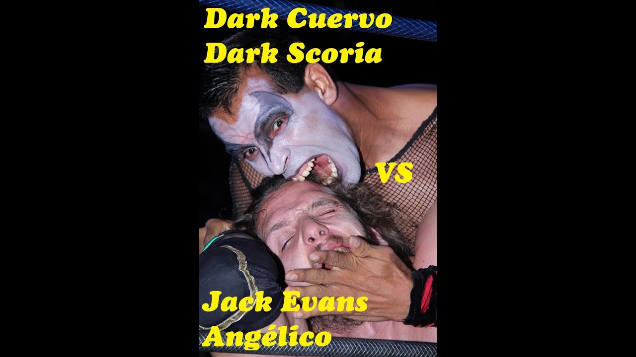 Dark Cuervo y Dark Scoria vs Angélico y Jack Evans en The Crash - YouTube